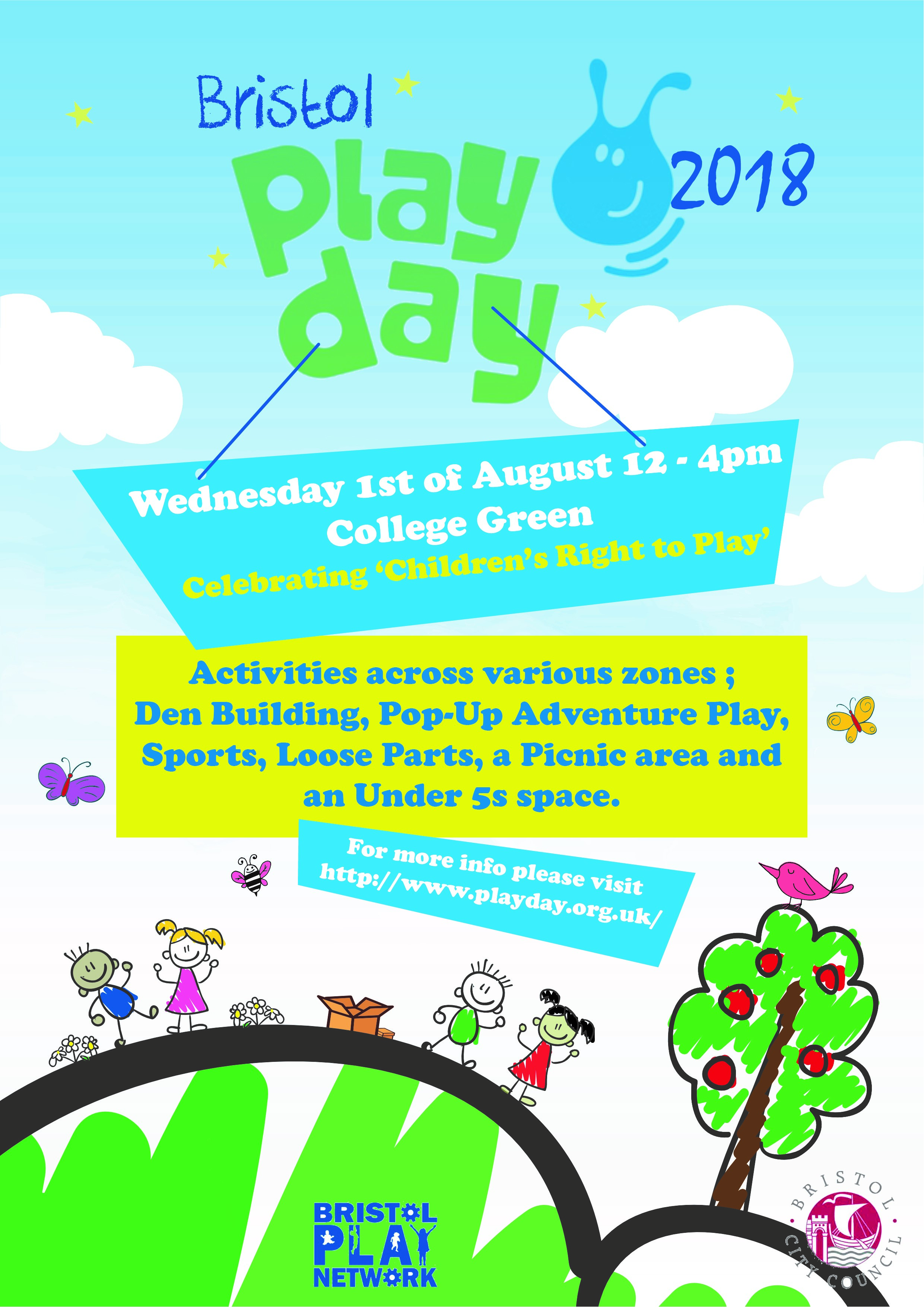 Bristol Playday on College Green - Bishopston Matters